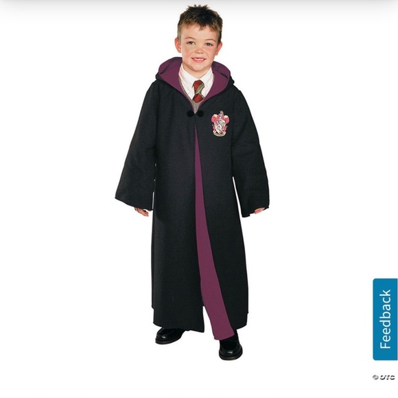 Rubie's | Costumes | Fleece Harry Potter Gryffindor Deluxe Robe | Poshmark